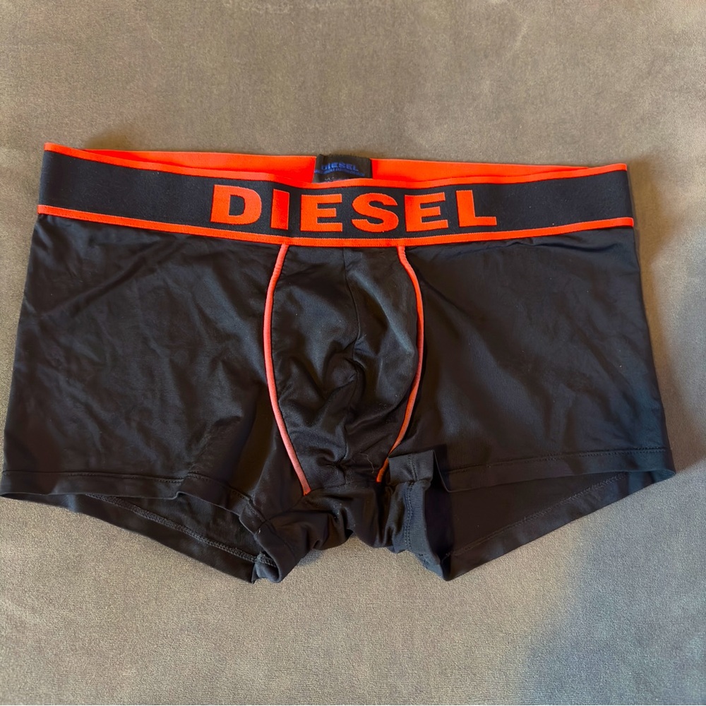 Diesel Men’s Underwear - Boxer Briefs Black - Gem